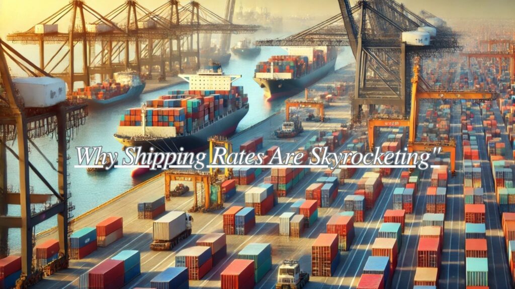 Why Are Shipping Rates So High? - Pakchinalogistics
